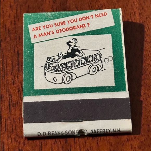 Mennen | Other | Vintage Matchbook Mennen For Men Play Safe With Spray ...